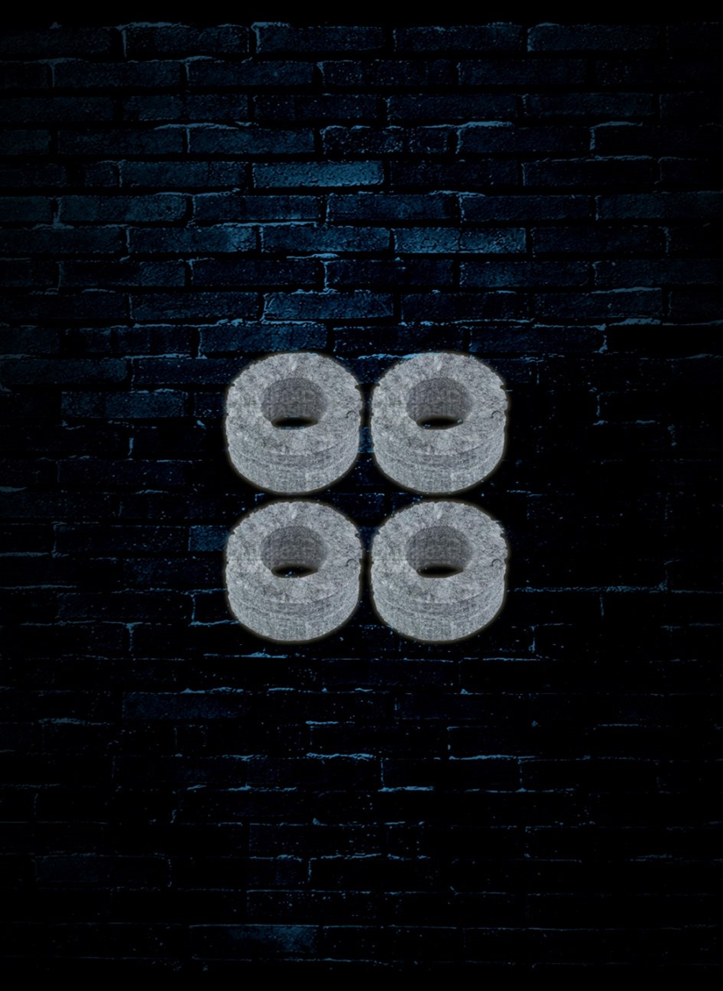 Gibraltar SC-CLF/4 Hi-Hat Clutch Felts (4 Pack) | NStuffmusic.com