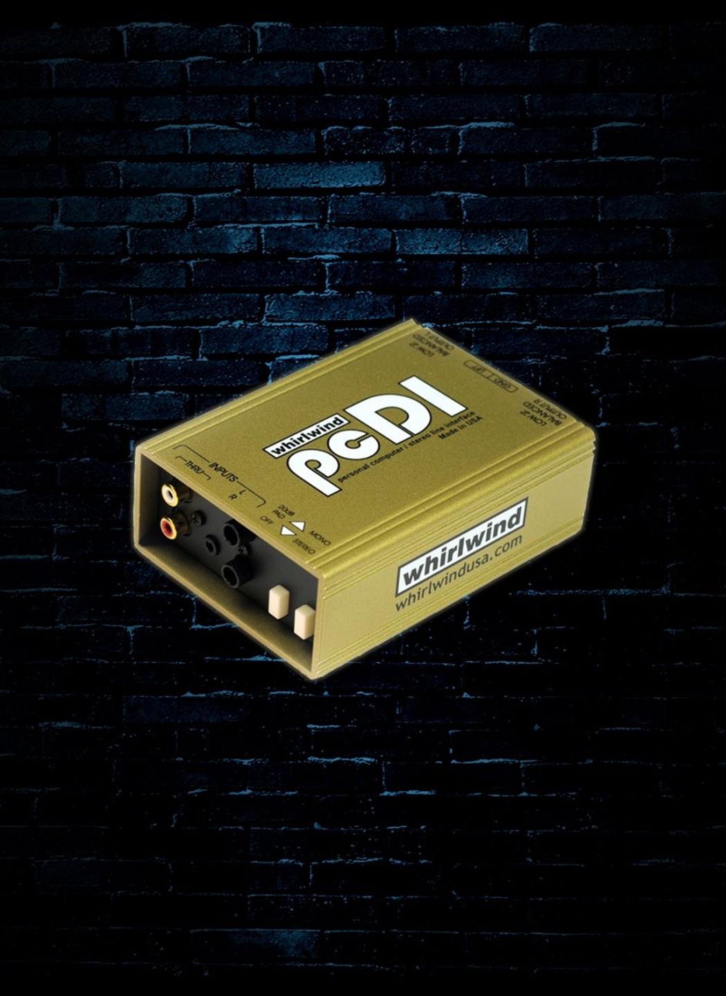 Whirlwind pcDI - PC/Stereo Direct Box