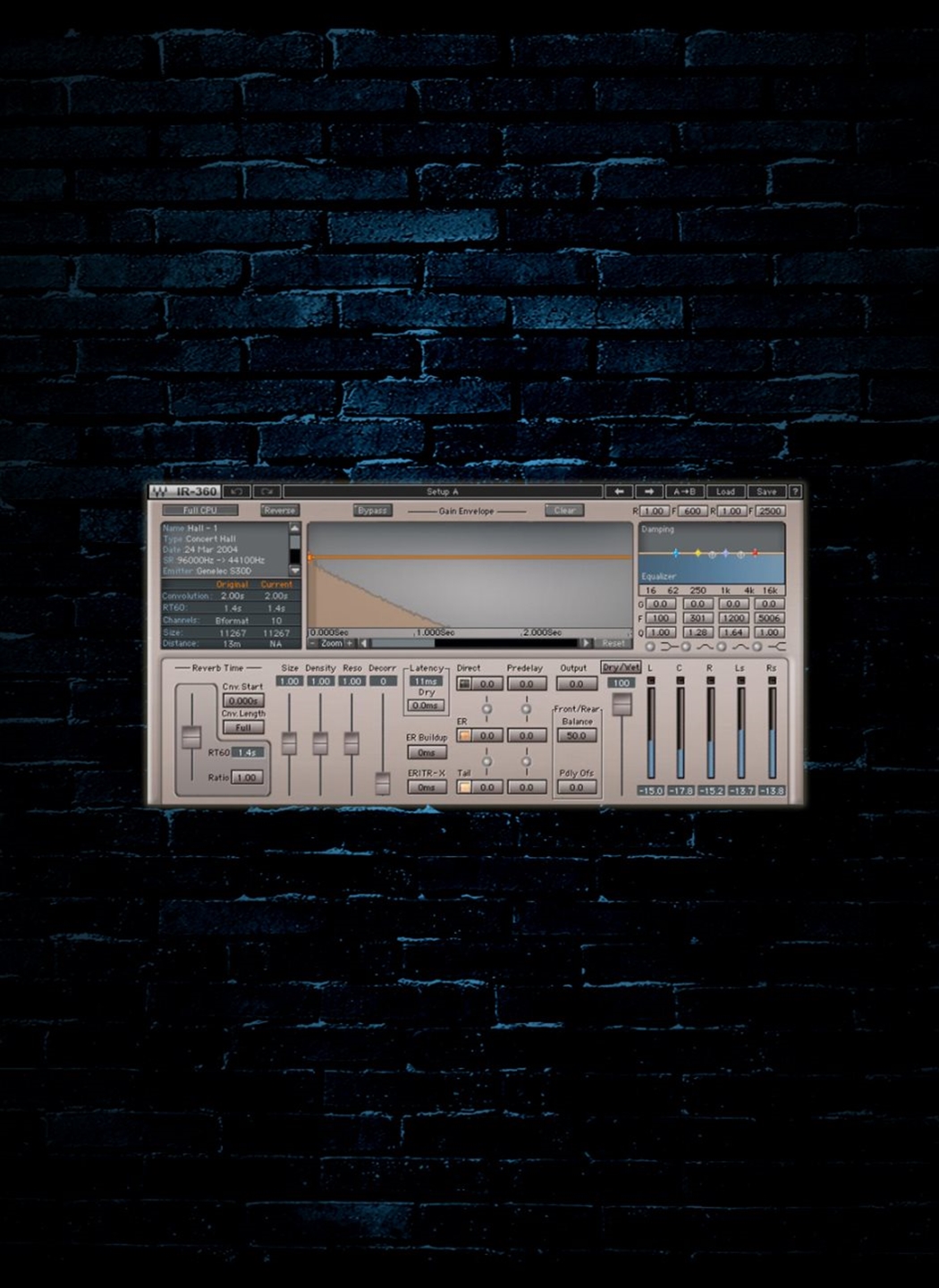 Waves IR360 Convolution Reverb Plug-In (Download)