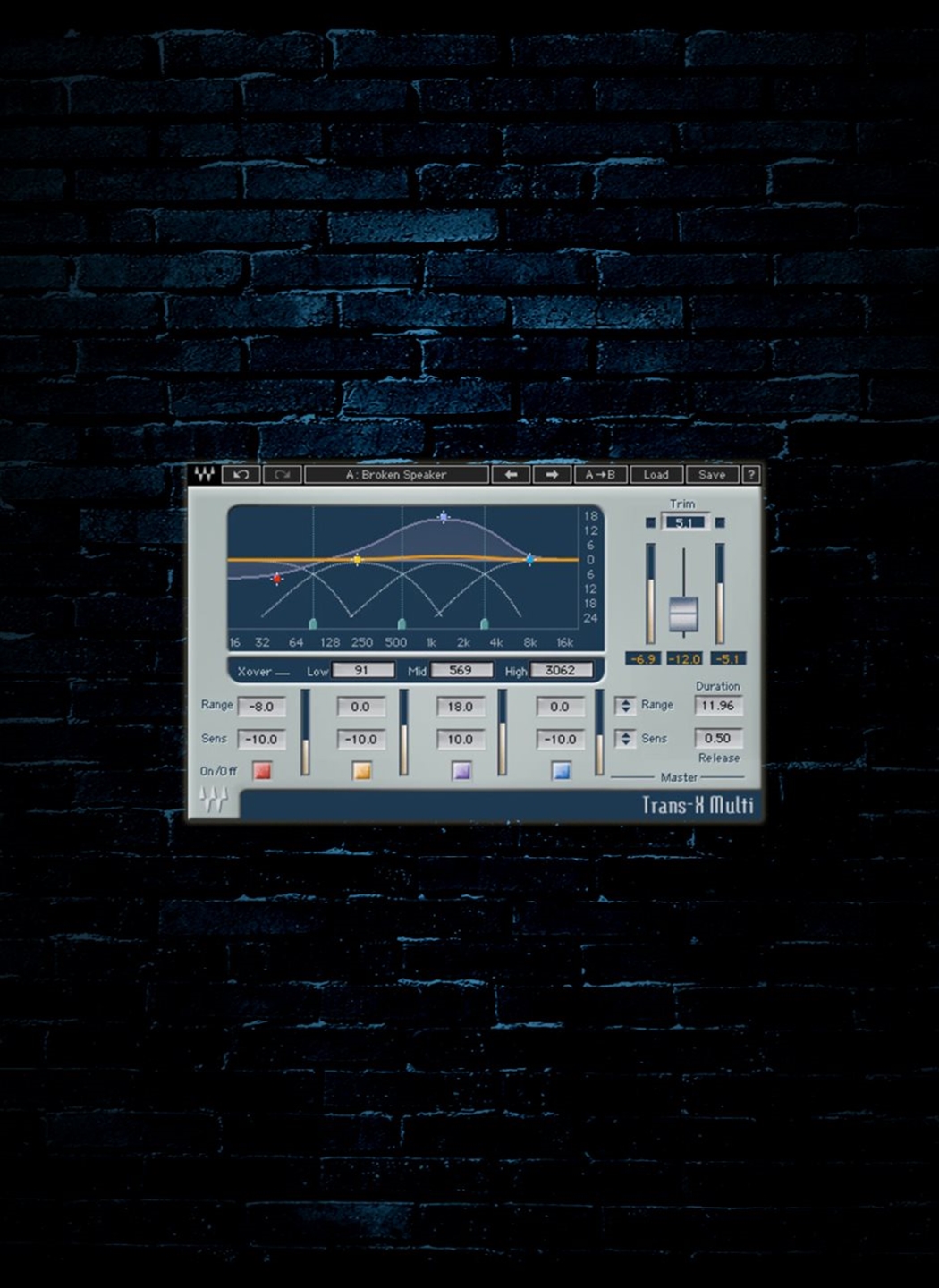 Waves Trans-X Transient Shaper Plug-In (Download)