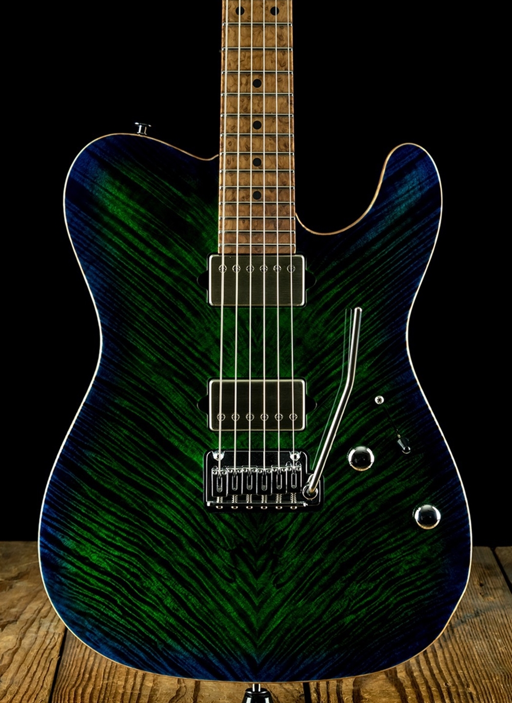 Suhr Modern T Custom - Aqua Blue Burst