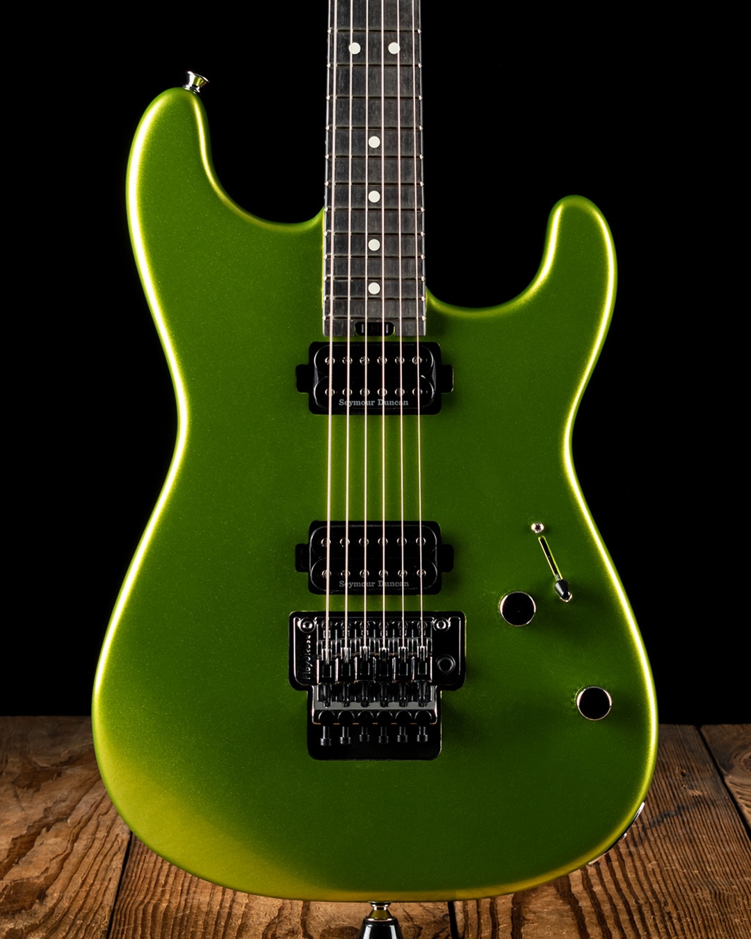 Lime Green Electric Guitar