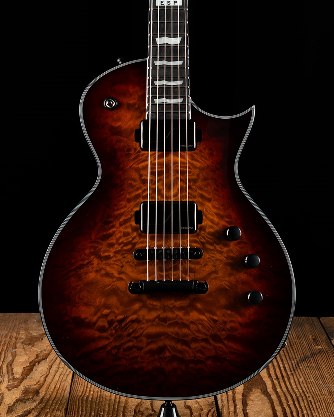 ESP E-II Eclipse - Tiger Eye Sunburst