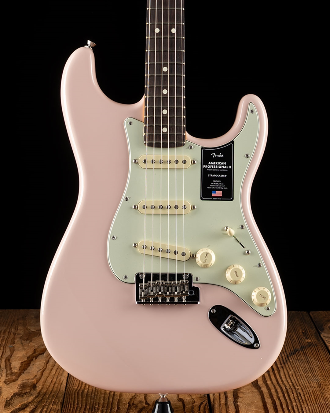 Fender Limited Edition American Professional II Strat - Shell Pink