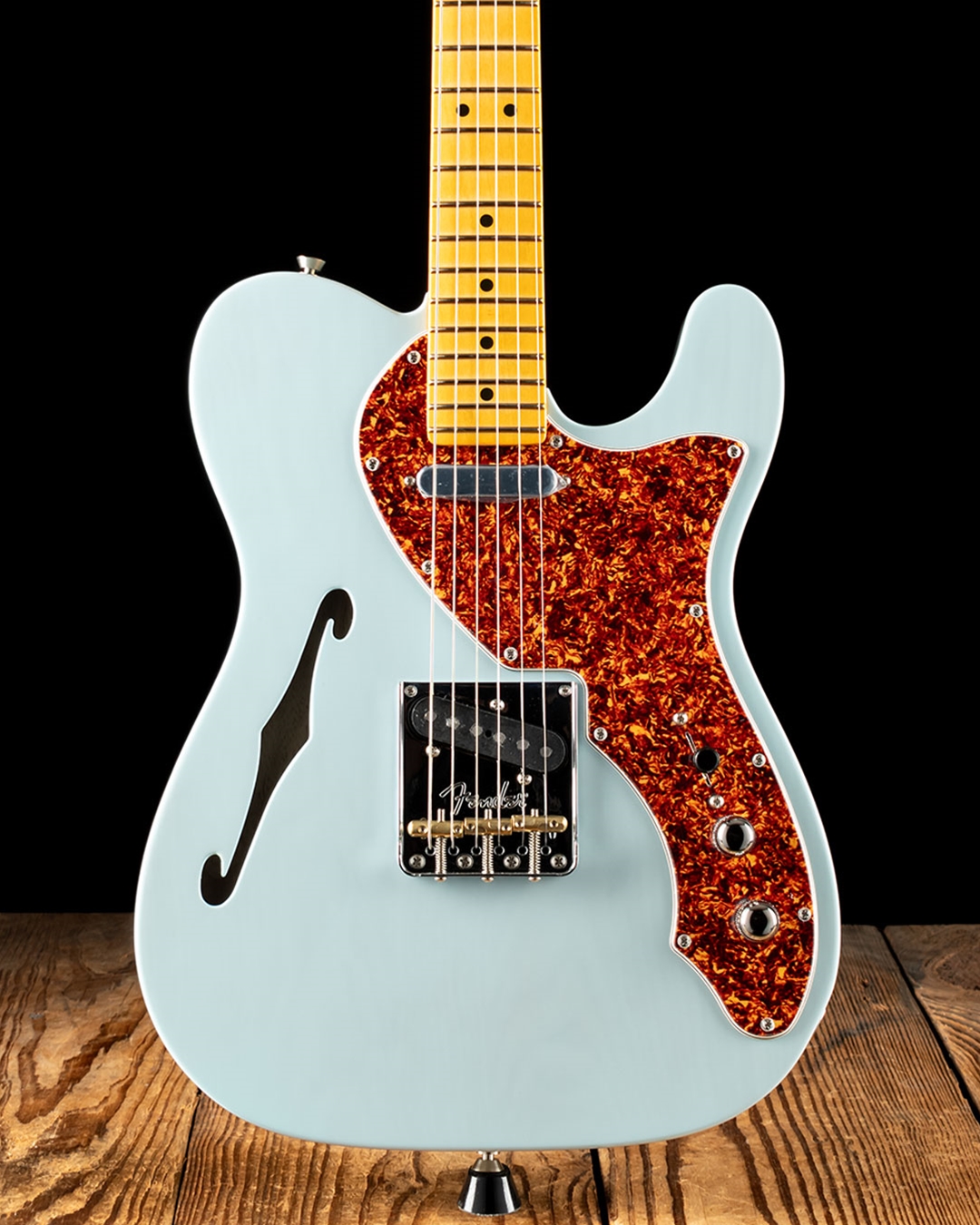 Fender American Professional II Tele Thinline -Transparent Daphne Blue