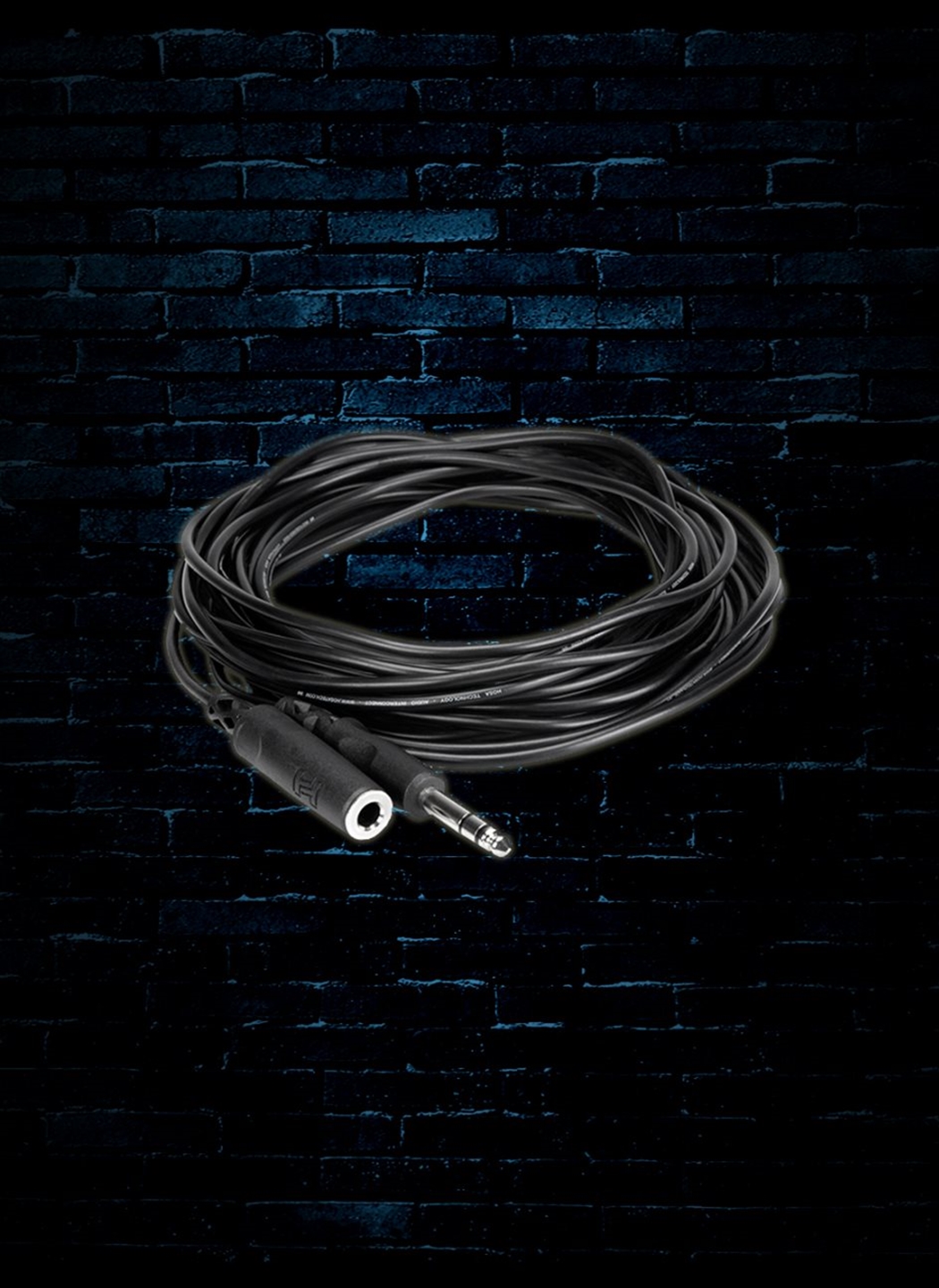 Hosa HPE-325 - 25' 1/4" TRS to 1/4" TRS Headphone Extension Cable