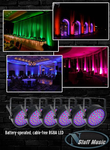 Up-Lighting Package 2 - Rental | Nstuffmusic.com